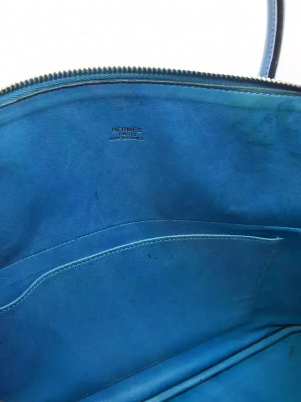Hermès 1999 35 Bolide Leather Handbag