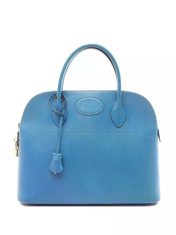 Hermès 1999 35 Bolide Leather Handbag