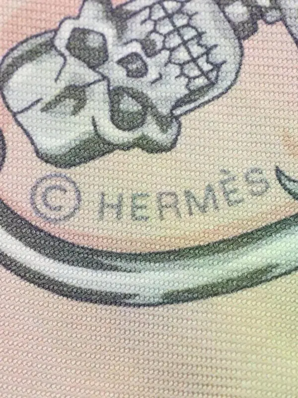 Hermès 2020s C'est La Fête Twilly Scarf