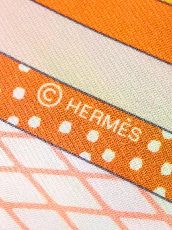 Hermès 2020s Grand Theatre Nouveau Scarf