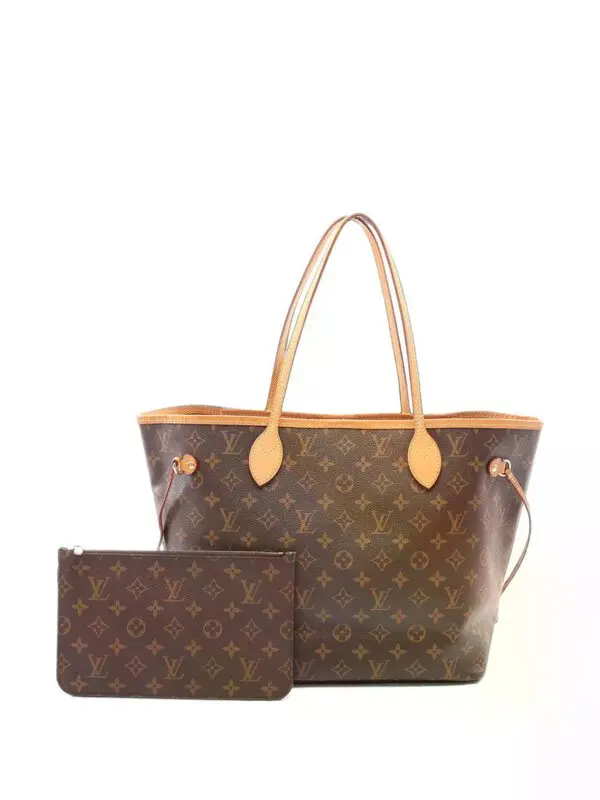 LOUIS VUITTON Medium 2021 Neverfull Monogram Tote Bag - Brown