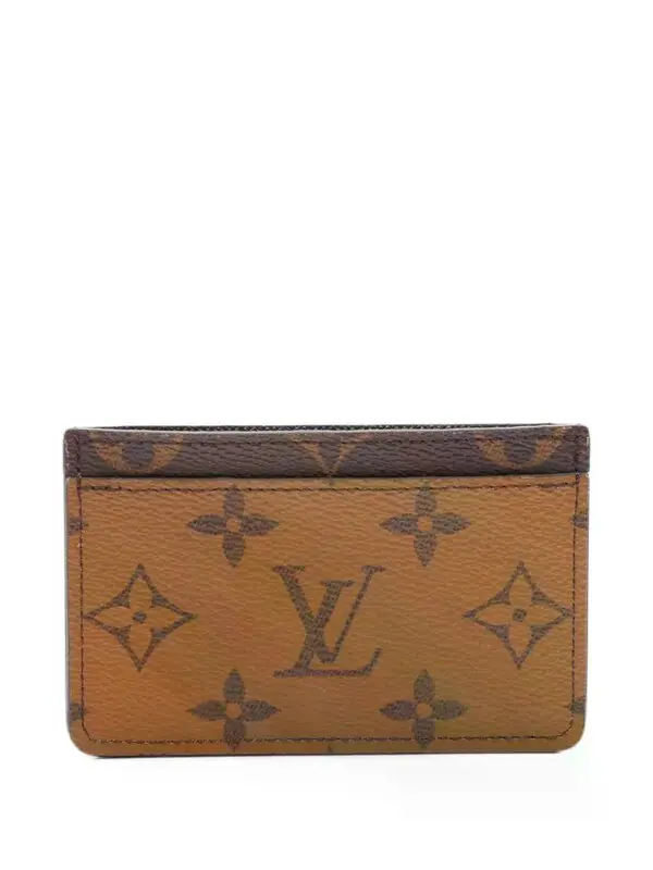 LOUIS VUITTON Monogram Reverse Card Holder