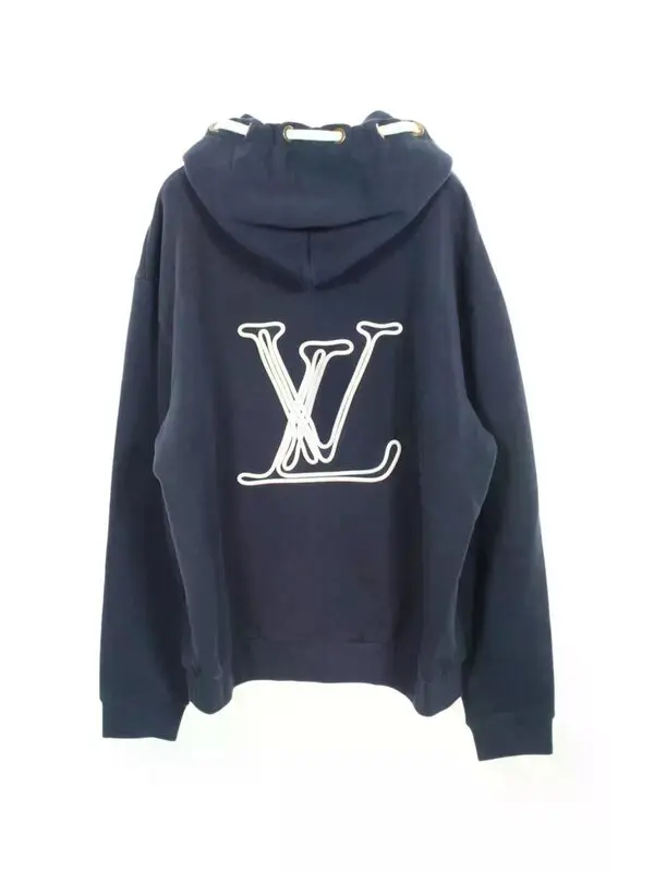 LOUIS VUITTON 2010s Nautical-rope Hoodie