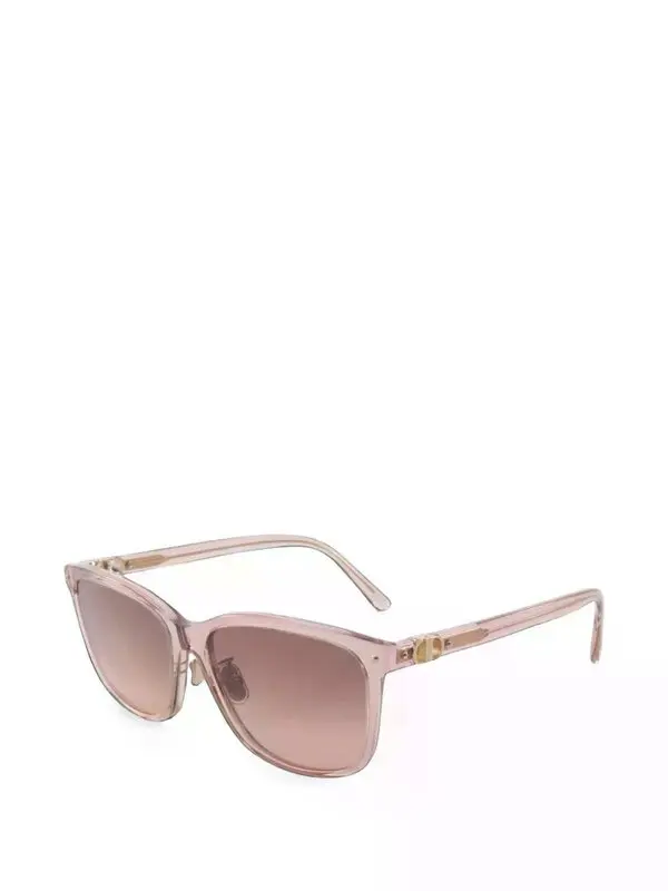 Dior 2010s Square-frame Sunglasses - Pink
