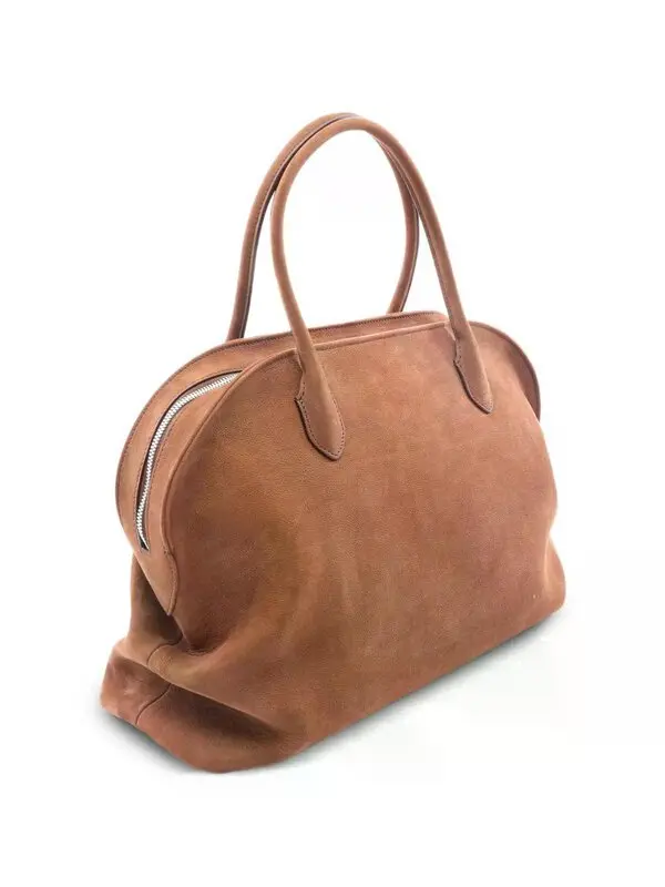 THE ROW 2020s 15 Agnes Suede Tote Bag