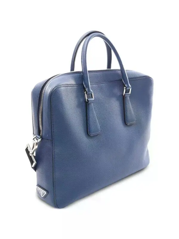 Prada 2010s Leather Briefcase