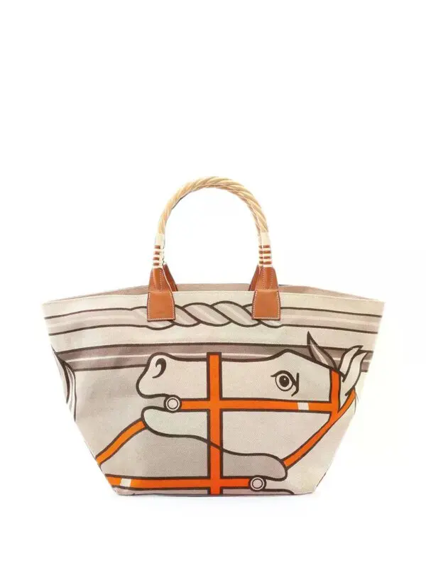 Hermès 2013 31 Steeple Toile H Tote Bag