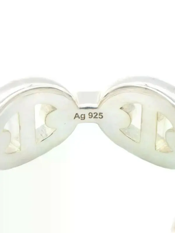 Hermès 2010s Pm Chaîne D'ancre Enchene Ring