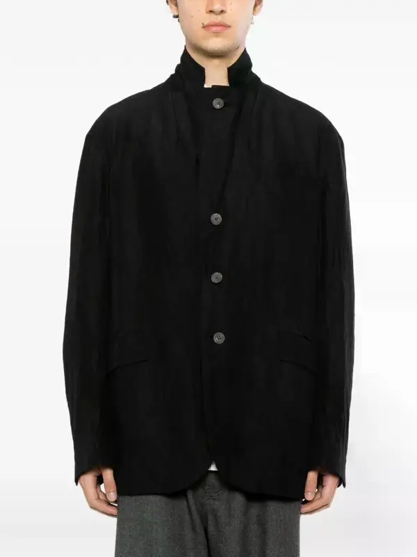CALMLENCE Crease-effect Blazer