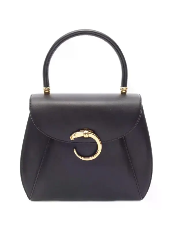 Cartier 2010s Panthère Leather Handbag