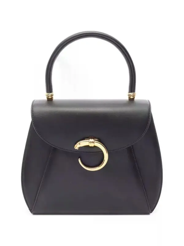 Cartier 2010s Panthère Leather Handbag