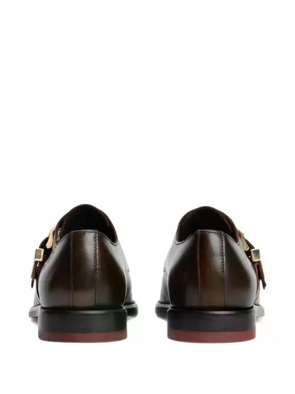 Tommy Hilfiger Buckle-fastening Leather Derby Shoes