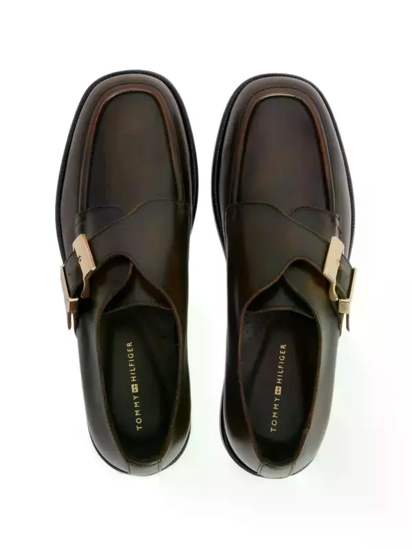 Tommy Hilfiger Buckle-fastening Leather Derby Shoes