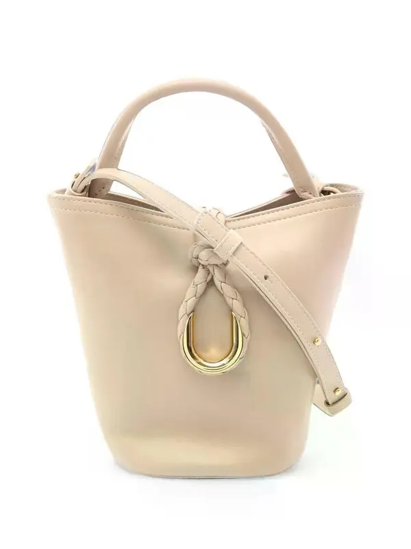 Bottega Veneta 2010s Small Libertad Two-way Handbag - Neutrals