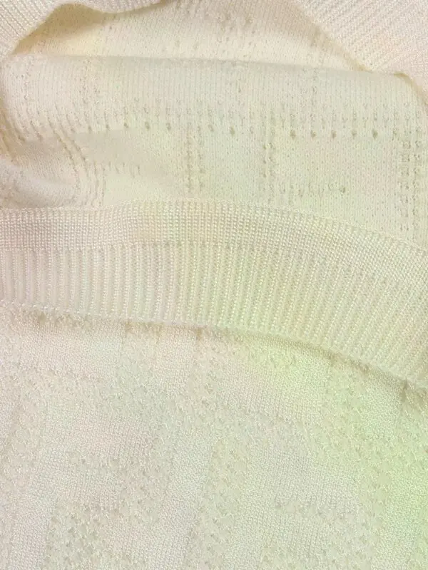 Fendi 2000s Zucca Jacquard Top