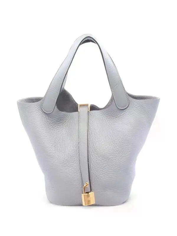 Hermès 2026 Pm Picotan Lock Handbag - Grey