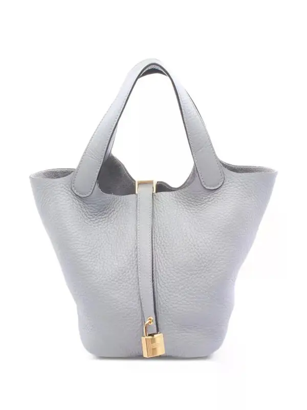 Hermès 2026 Pm Picotan Lock Handbag - Grey