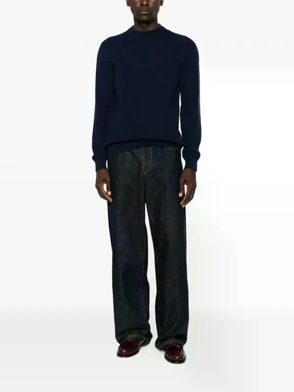 LARDINI Ribbed-knit Sweater