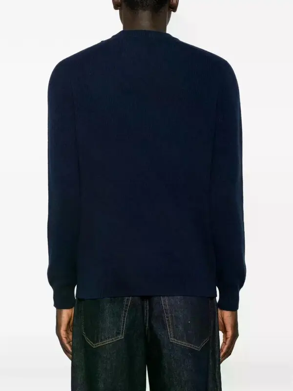LARDINI Ribbed-knit Sweater