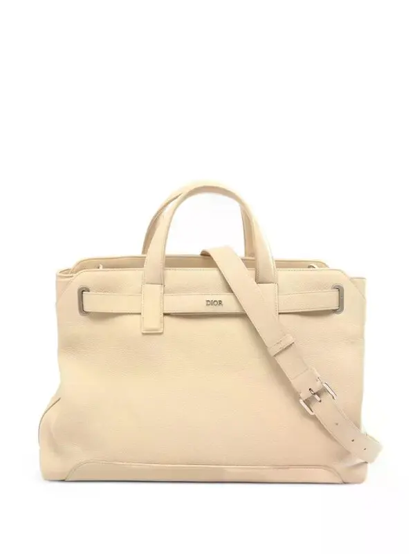 Dior 2010s Normandy Leather Tote Bag