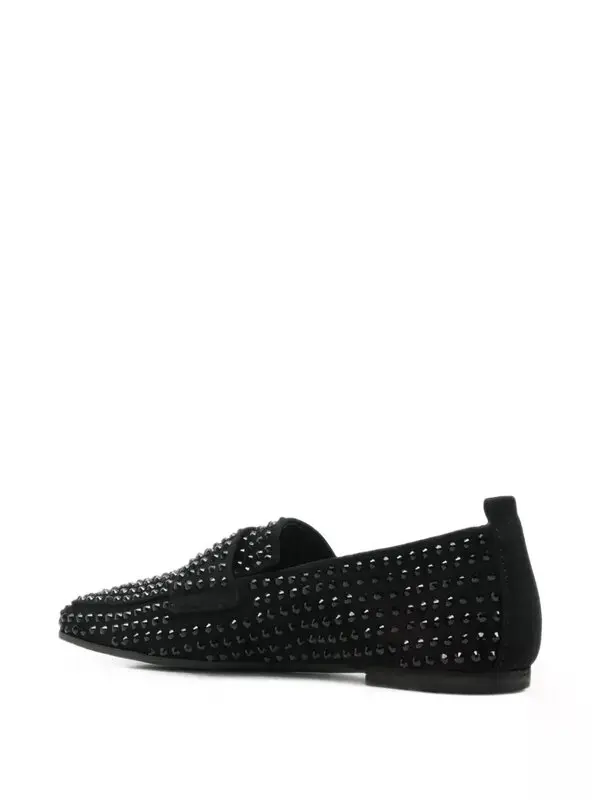 KENNEL&SCHMENGER Lotta Crystal-embellished Loafers