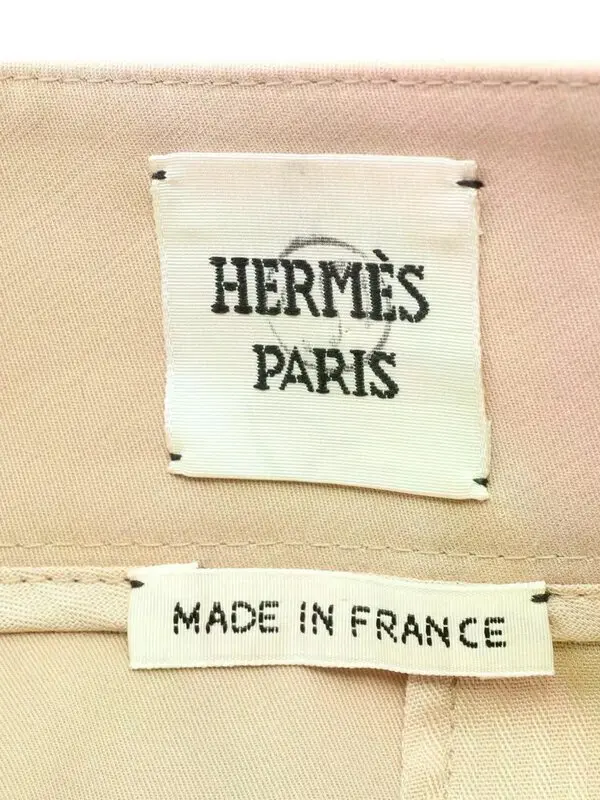 Hermès 2000s Straight-leg Trousers
