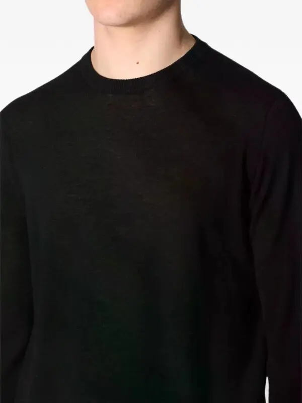 ROBERTO COLLINA Crew-neck Long-sleeve Sweater