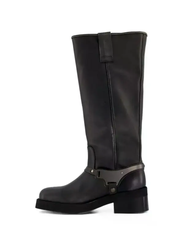 NUBIKK Eve Lynn Leather Biker Boots