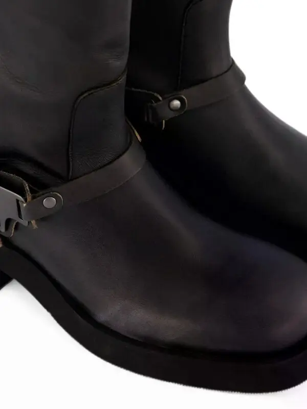 NUBIKK Eve Lynn Leather Biker Boots