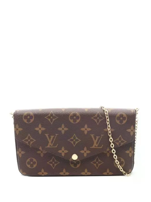 LOUIS VUITTON 2021 Pochette Felicie Monogram Shoulder Bag