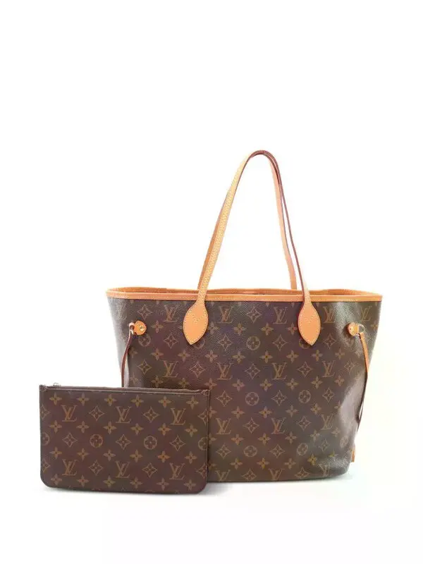 LOUIS VUITTON 2019 Neverfull Mm Monogram Tote Bag - Brown