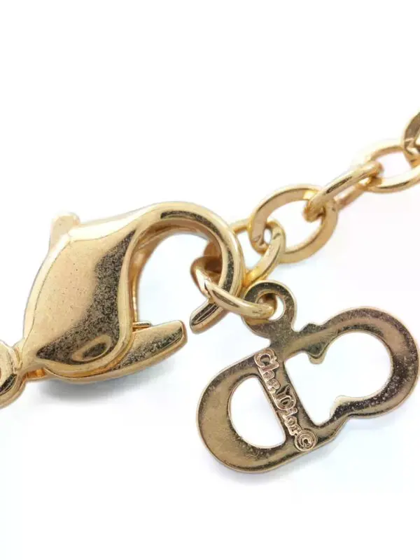 Dior 2010s Heart-logo Necklace