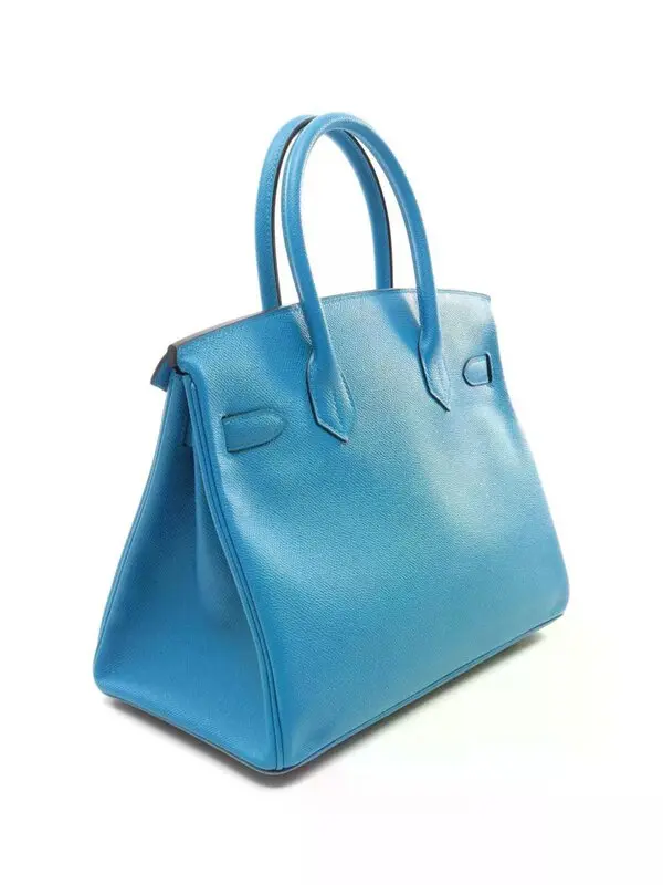 Hermès 2017 Birkin 30 Epsom Handbag - Blue