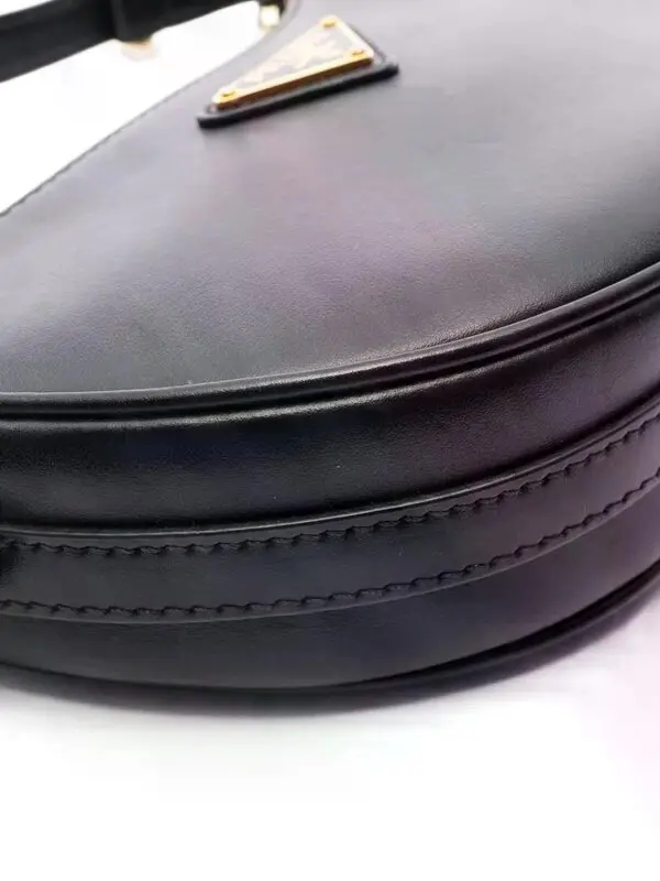 Prada 2010s Arke Shoulder Bag - Black