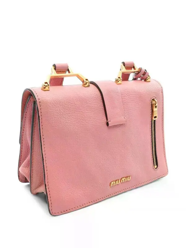 Miu Miu 2010s Madras Shoulder Bag