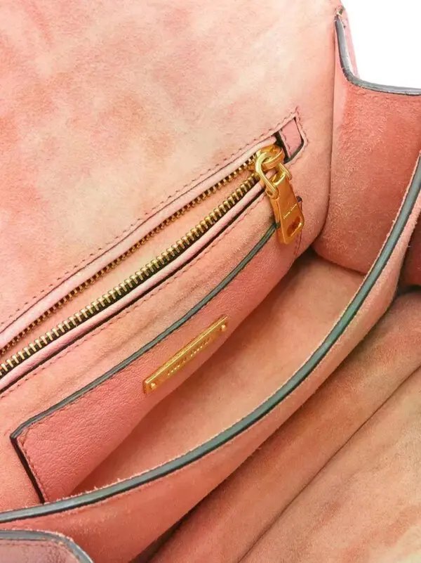 Miu Miu 2010s Madras Shoulder Bag - Pink