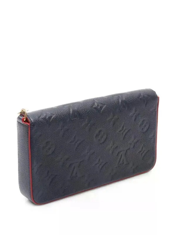 LOUIS VUITTON 2021s Empreinte Felicie Monogram Chain-strap Shoulder Bag