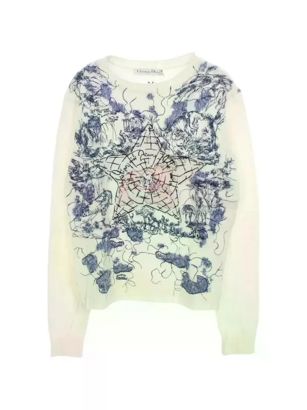 Dior 2010s Around The World Sweater - Neutrals