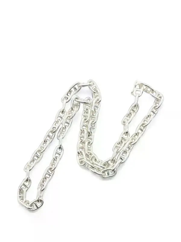 Hermès 2010s Chaîne D'ancre Tpm Anchor-link Necklace