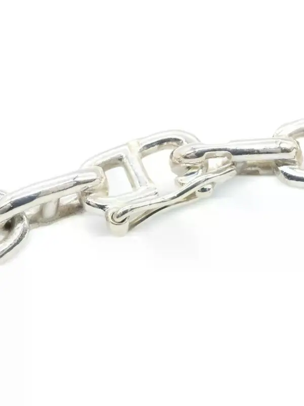 Hermès 2010s Chaîne D'ancre Tpm Anchor-link Necklace - Silver