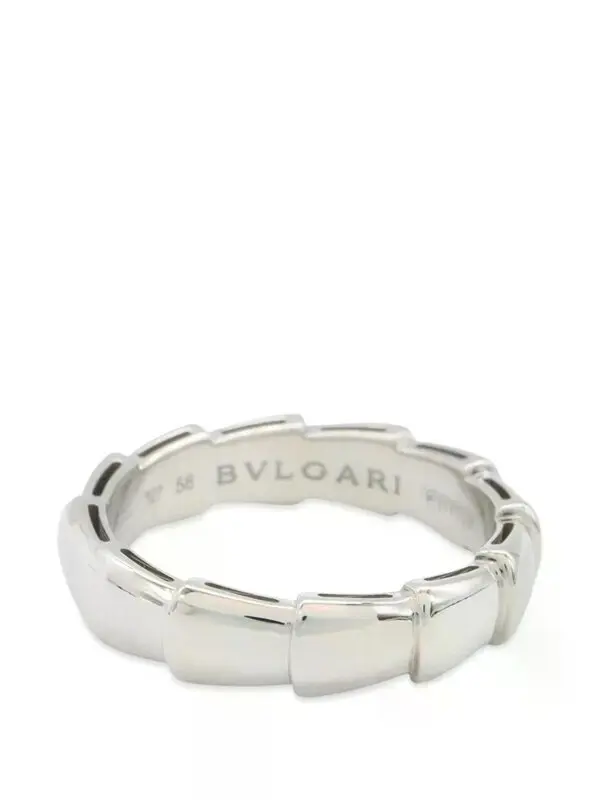 BVLGARI 2010s Serpenti Viper Ring - Silver