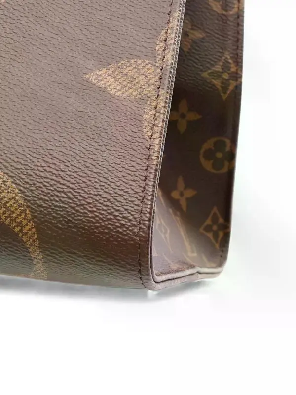 LOUIS VUITTON Gm On-the-go Monogram Tote Bag - Brown