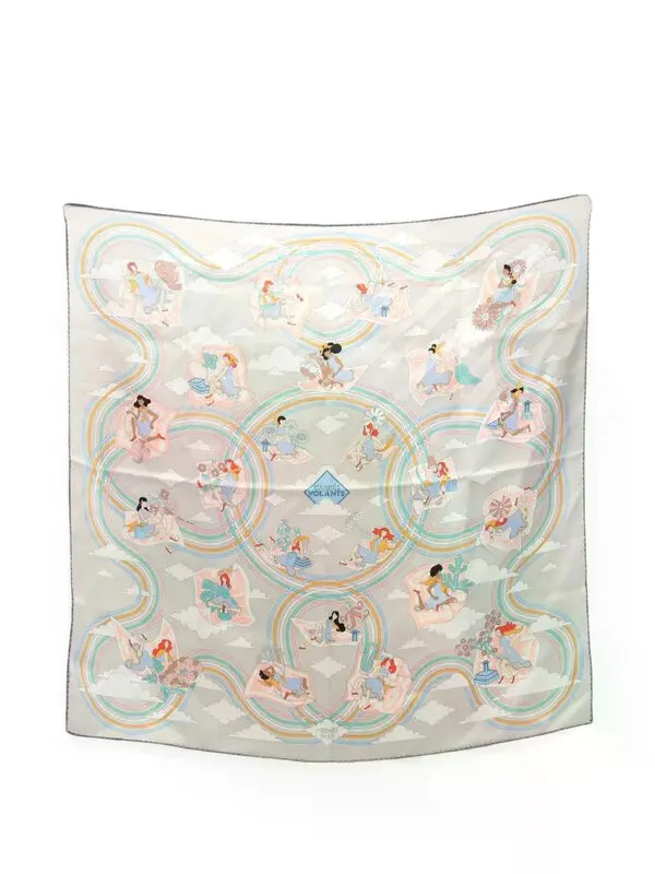 Hermès 2010s 70 Carrés Volants Scarf