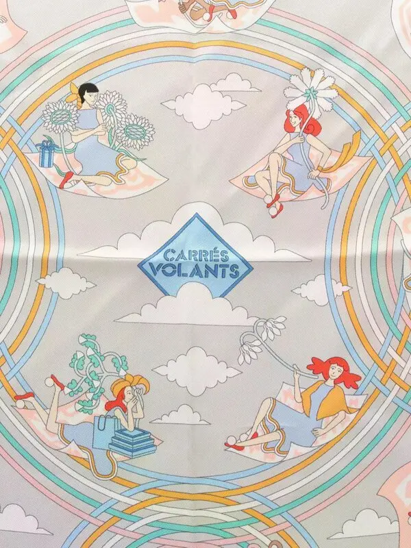 Hermès 2010s 70 Carrés Volants Scarf