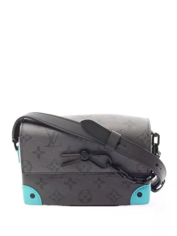 LOUIS VUITTON 2021 Monogram Eclipse Steamer Messenger Bag