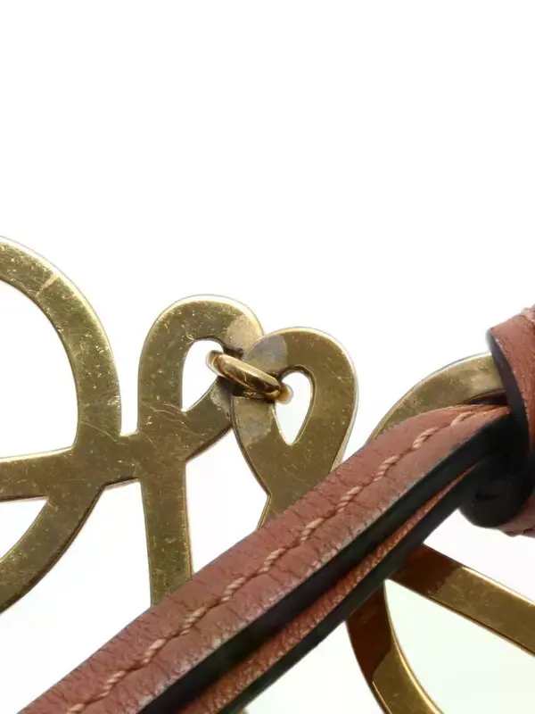 Loewe 2010s Anagram Leather Bag Charm