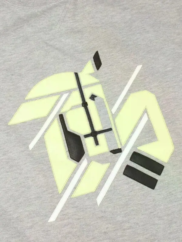 Hermès 2010s Leather Patch Hoodie