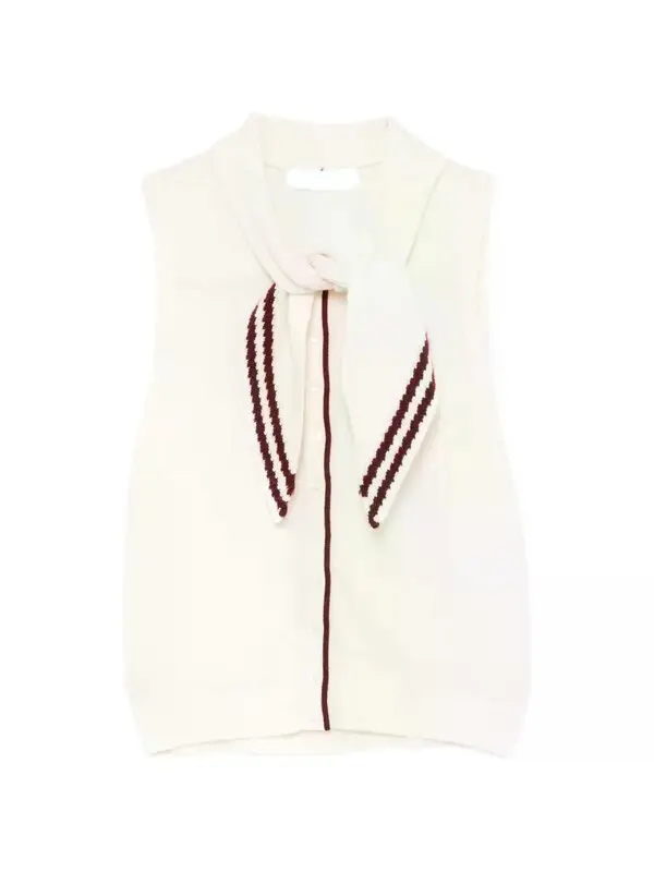 CUDDLEUP Tie-collar Cardigan