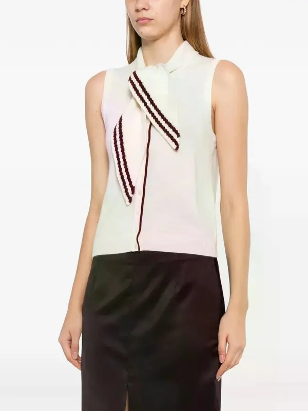CUDDLEUP Tie-collar Cardigan
