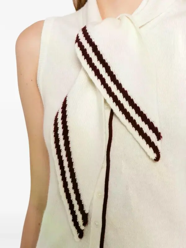 CUDDLEUP Tie-collar Cardigan
